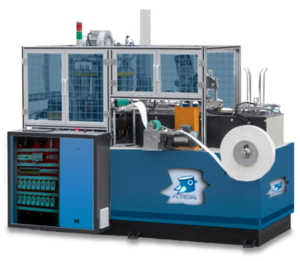 Paper Cup Making Machine Big Cups Size Medium Speed Korean Design 80 ...